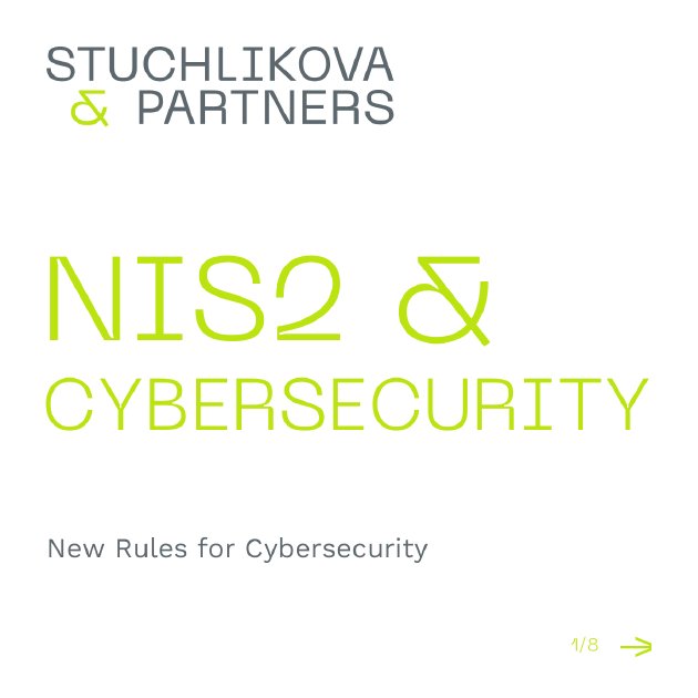 Cybersecurity, NIS2 - Checklist - Stuchlíková & Partners