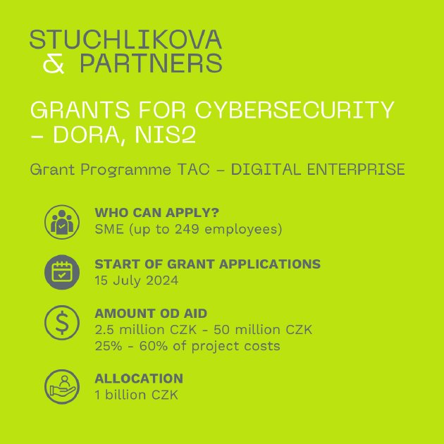 Digital Enterprise - New Grants for Cybersecurity - NIS2 and DORA ...