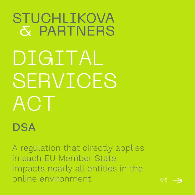 Digital Services Act (DSA) in a Concise Infographic - Stuchlíková ...