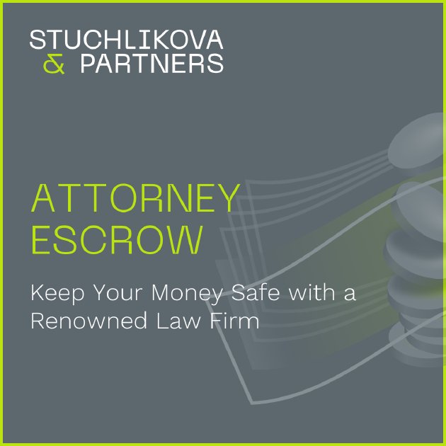 Safe Attorney Escrow for a Flat Fee of 3,500 CZK - Stuchlíková & Partners