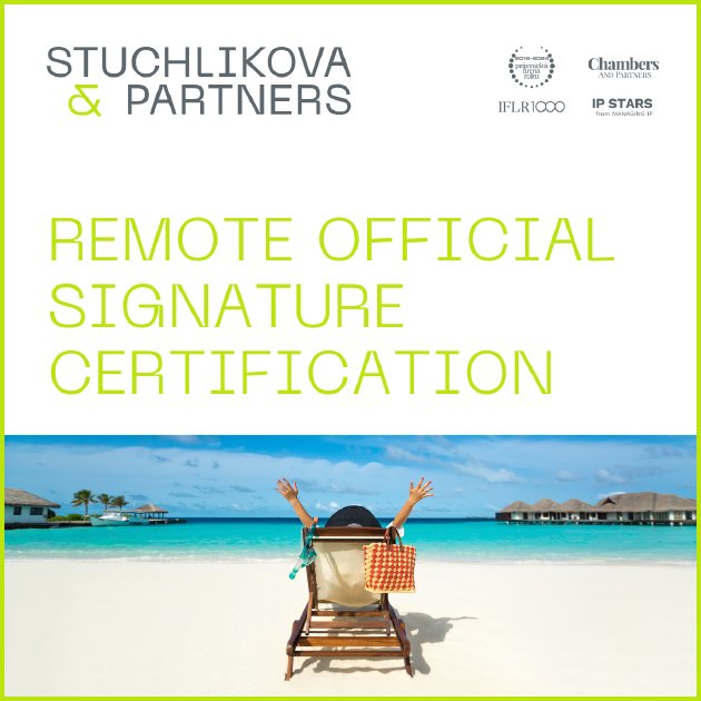 Remote Official Signature Certification - Stuchlíková & Partners